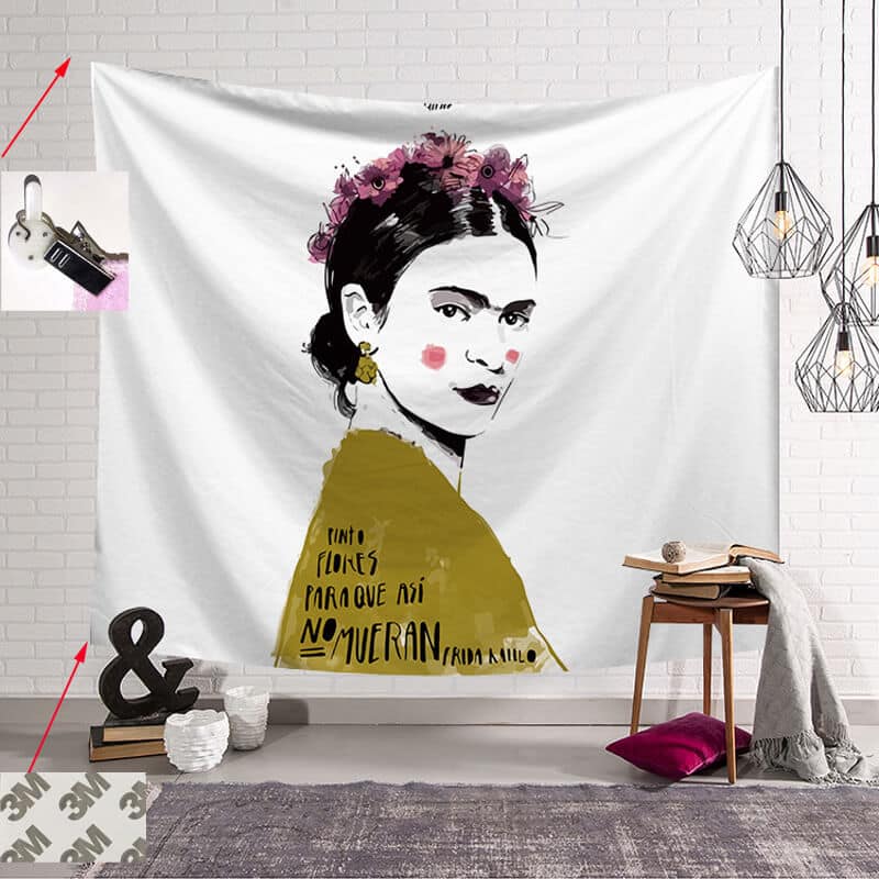 Kit COMPLET d’accrochage pour tenture murale: un indispensable!